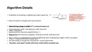 Simulated annealing-global optimization algorithm | PPTX