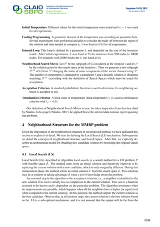 Simulated annealing for MMR-Path | PDF