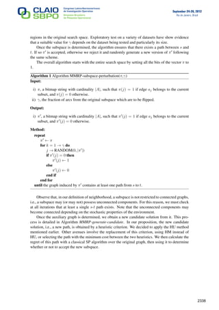 Simulated annealing for MMR-Path | PDF