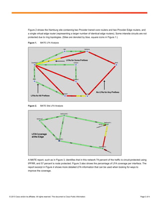 Simulate IP Fast Reroute Loop-Free Alternate (LFA) White Paper | PDF ...