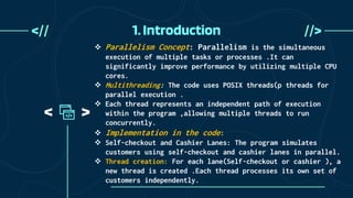 Simulating Customers in a supermarket -in Supermarket | PPTX