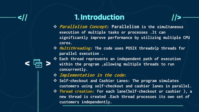 Simulating Customers in a supermarket -in Supermarket | PPTX
