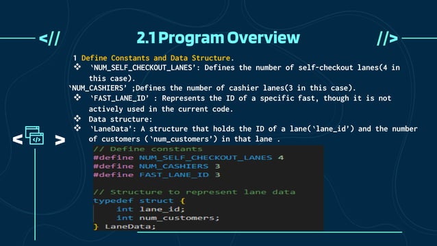 Simulating Customers in a supermarket -in Supermarket | PPTX