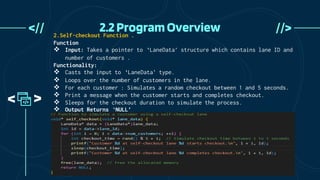 Simulating Customers in a supermarket -in Supermarket | PPTX