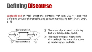 Simulating meaning: a neural theory of discourse coherence | PPT