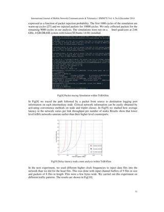 Simulating the triba noc architecture | PDF