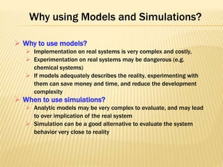 An Overview of Performance Evaluation & Simulation | PPT