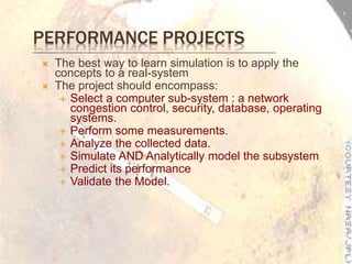 An Overview of Performance Evaluation & Simulation | PPT