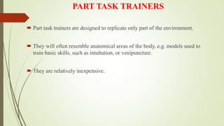 Simulation in anesthesia and medicine. pptx | PPTX | First Aid | Injuries