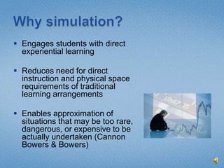 Computer-based simulation | PPTX | Education