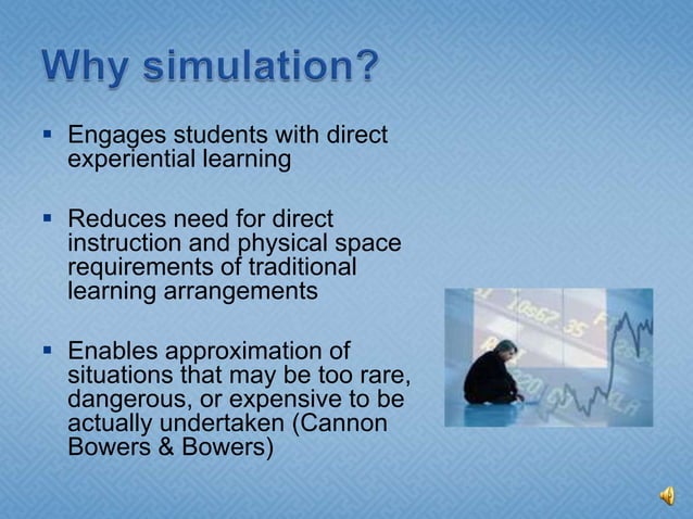 Computer Based Simulation Pptx Education