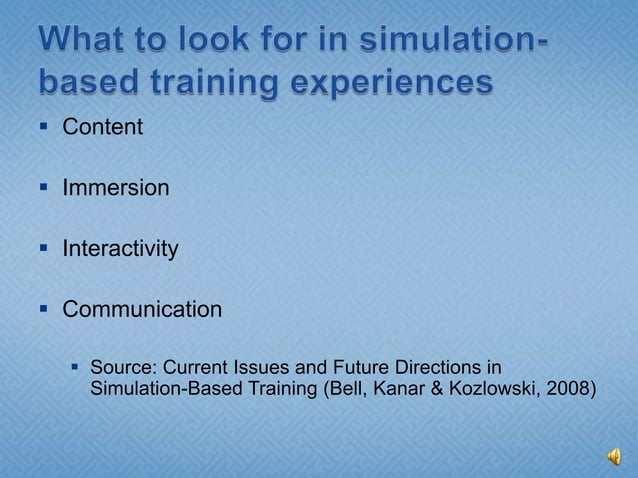 Computer Based Simulation Ppt