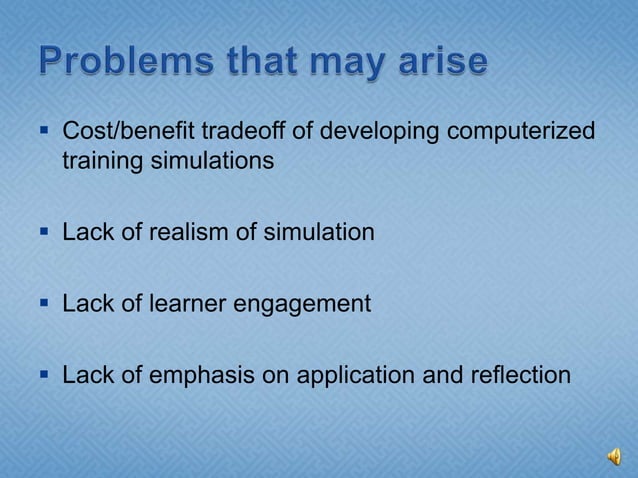 Computer Based Simulation Pptx Education
