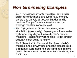 Simulation in terminated system | PPT