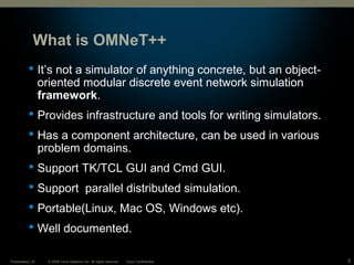 Simulation using OMNet++ | PPT