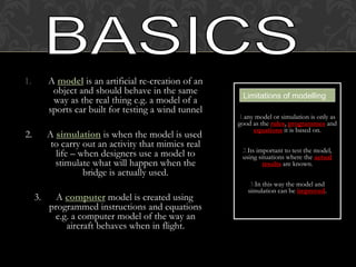 SIMULATION AND MODELLING | PPT