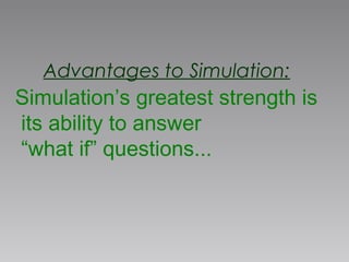 Simulation | PPT