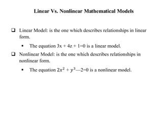 All types of model(Simulation & Modelling) #ShareThisIfYouLike | PPTX