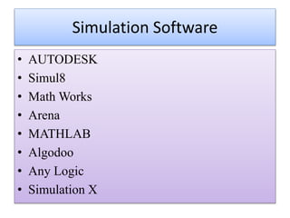 Simulation | PPTX