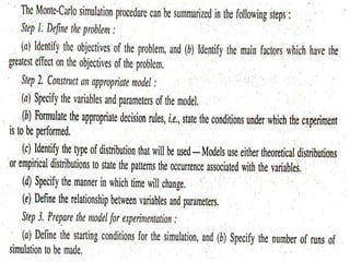 uses of Simulation in operation research | PPTX