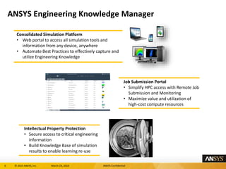 Simulation Data Management-Ansys | PPT