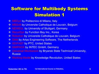 Simulation Software Performances And Examples | PPT