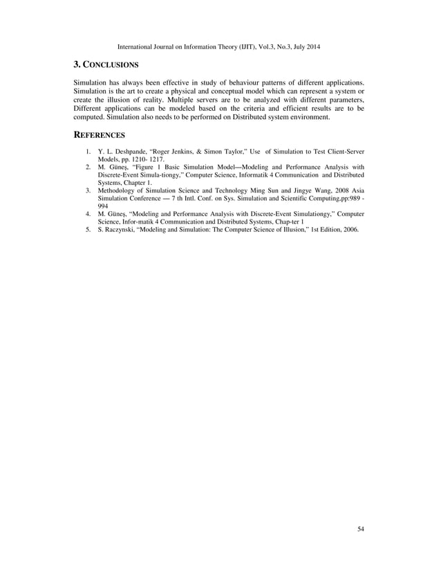 Simulation analysis of single server queuing model | PDF