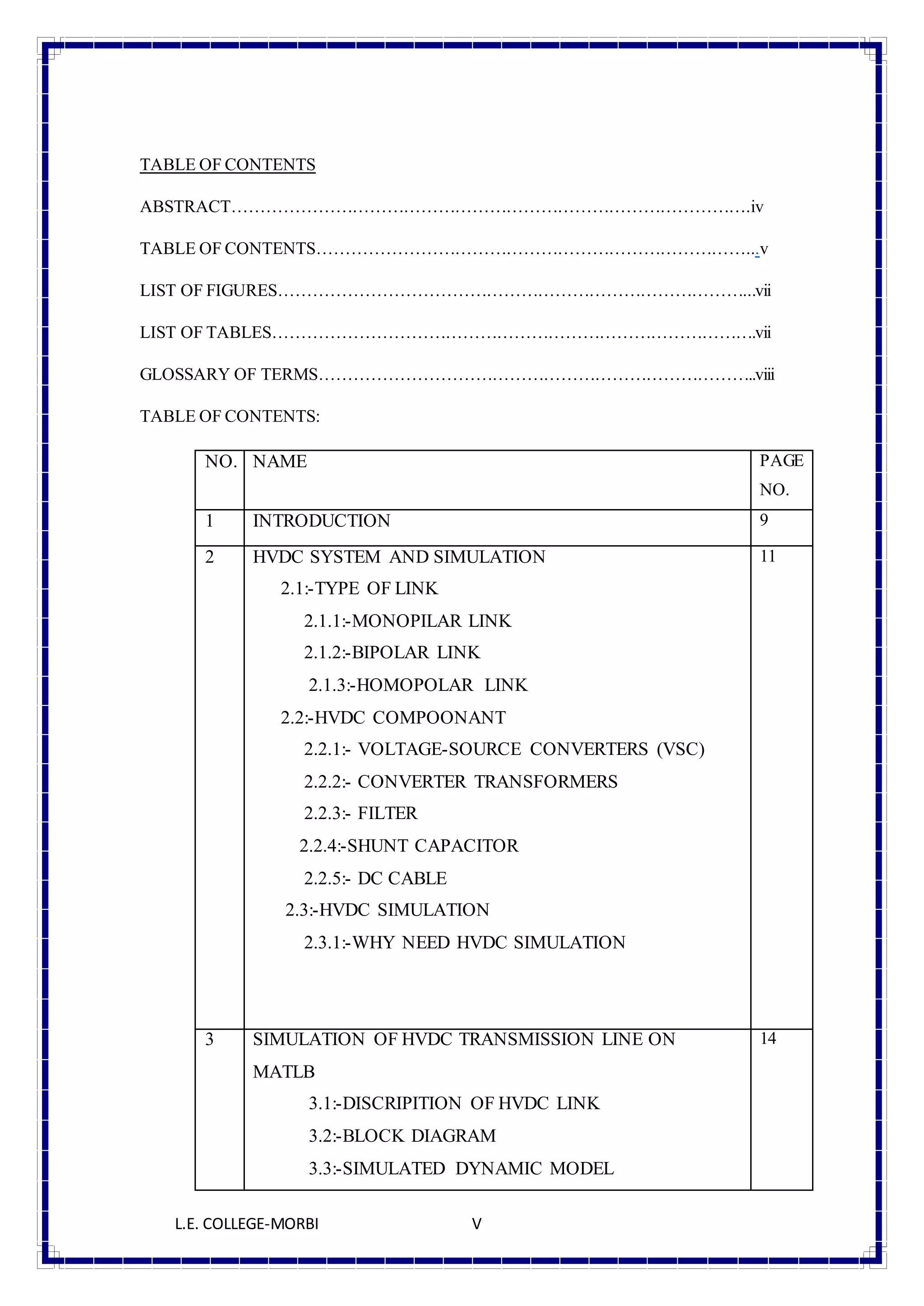 Simulation and analysis of HVDC on MATLAB and PSCAD | DOCX