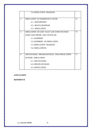 Simulation and analysis of HVDC on MATLAB and PSCAD | DOCX