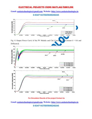 Simulation and analysis of perturb and observe mppt algorithm for array using cuk converter | PDF