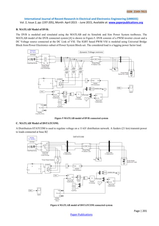 Simulation and Comparison of DVR and DSTATCOM Used for voltage sag mitigation at Distribution ...