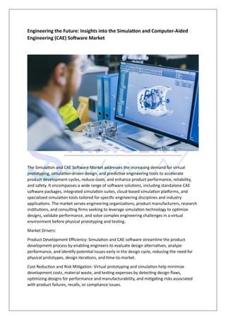 Simulation And Computer-Aided Engineering (CAE) Software Market.pdf