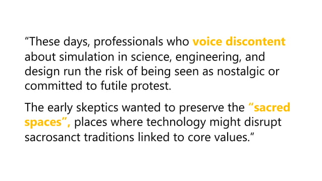 Simulation (or Computation) and its Discontents | PPT