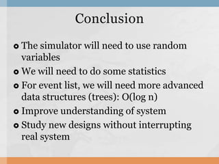 Simulation and modeling | PPT
