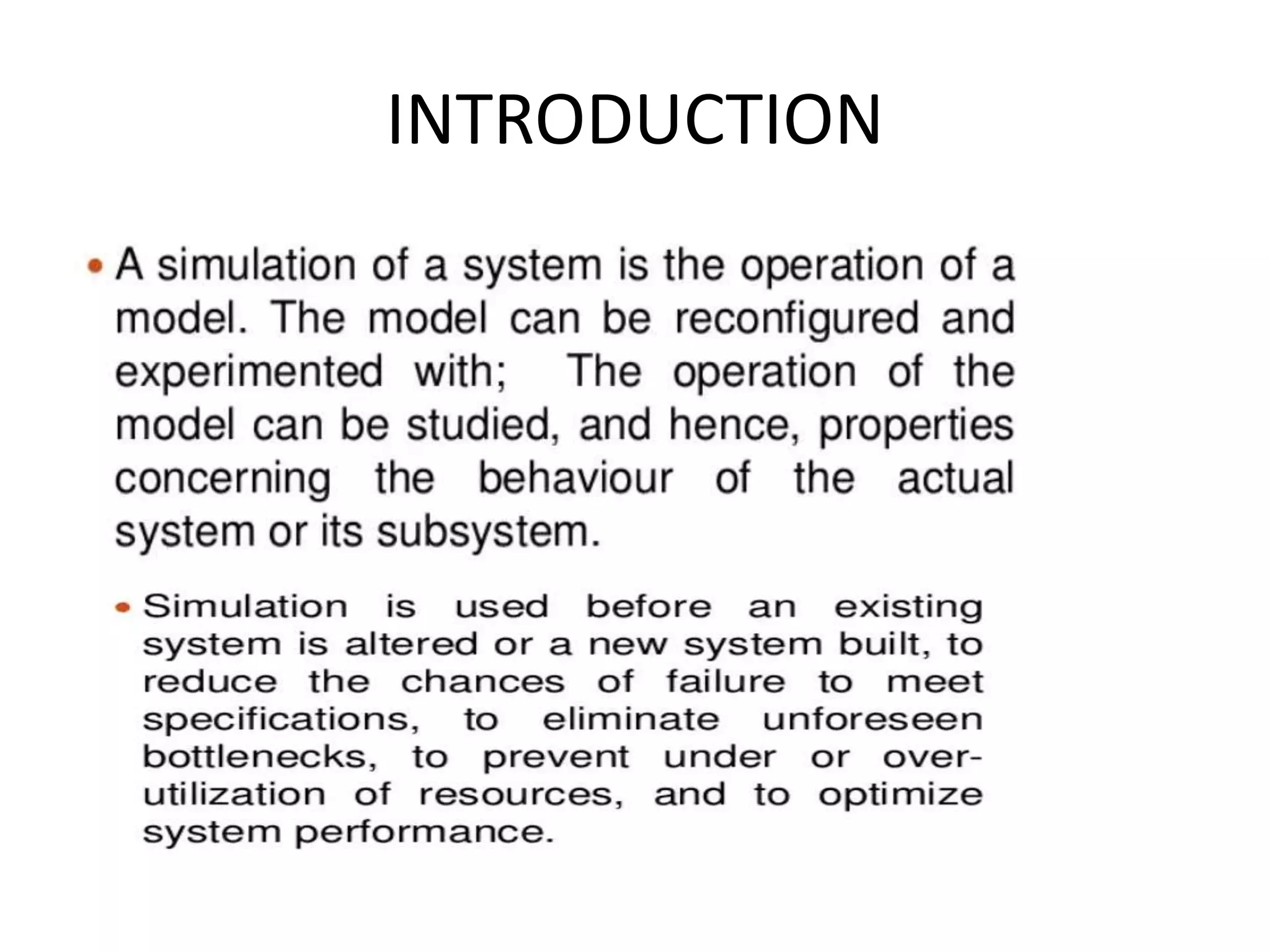 Simulation basics | PPT