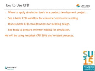 How to Use Sim CFD (to your advantage): A Primer for Computational ...