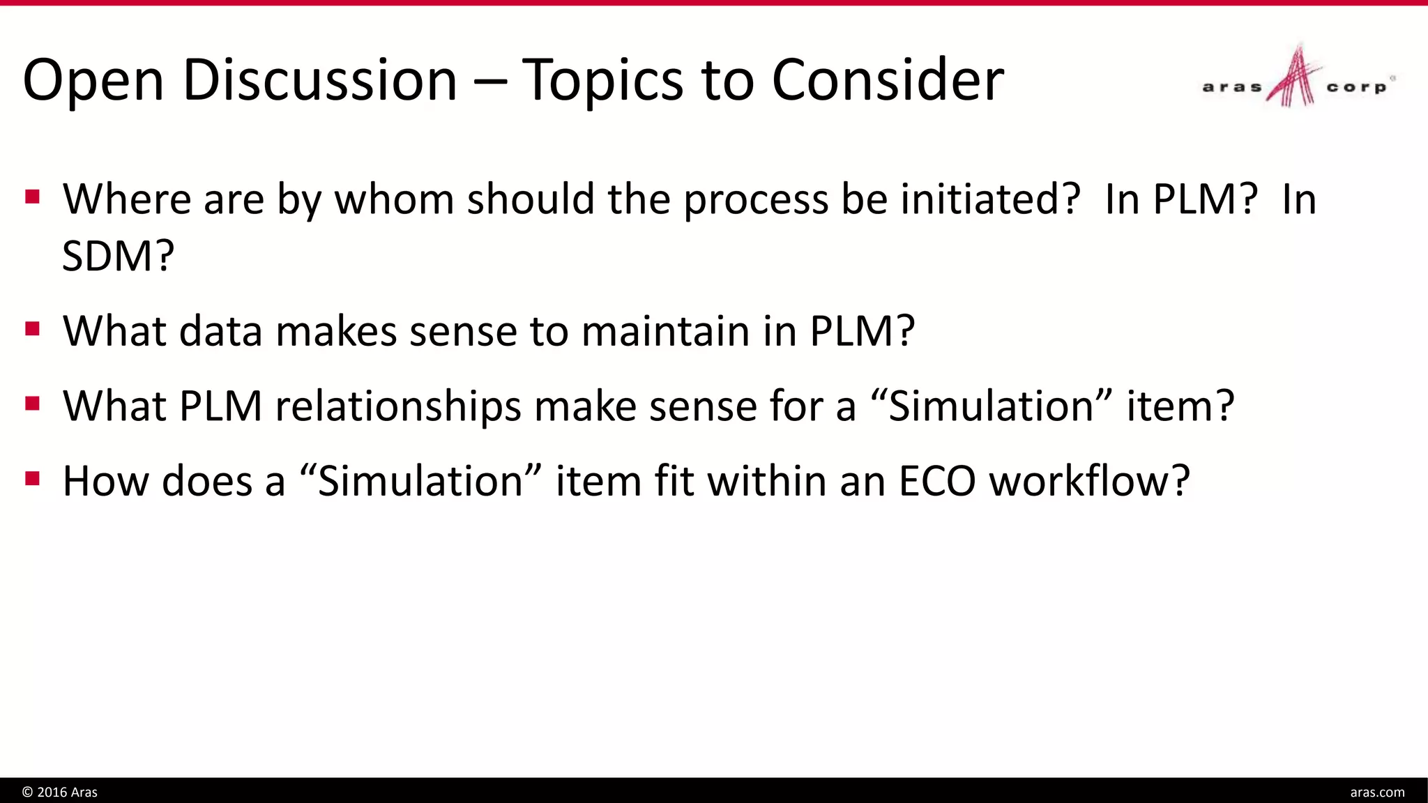 Simulation Data Management-Aras | PDF