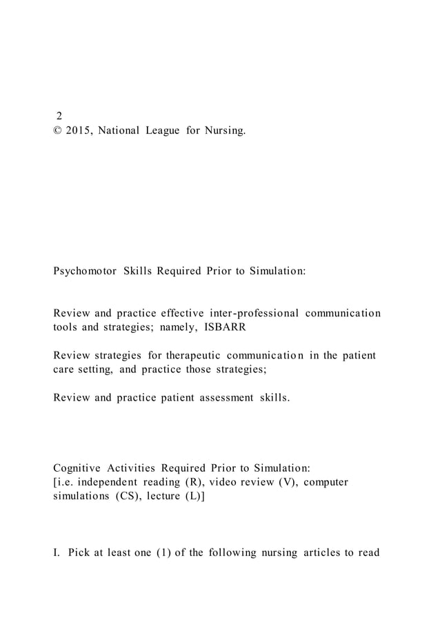 Simulation design template(revised may 2019)(name of pat | PDF