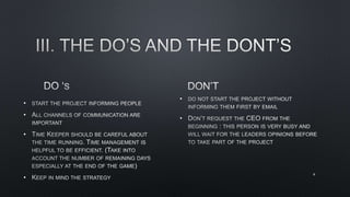 Simulation eis dos and donts | PPTX