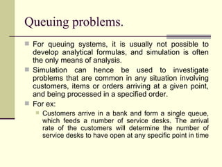 Simulation Techniques | PPT