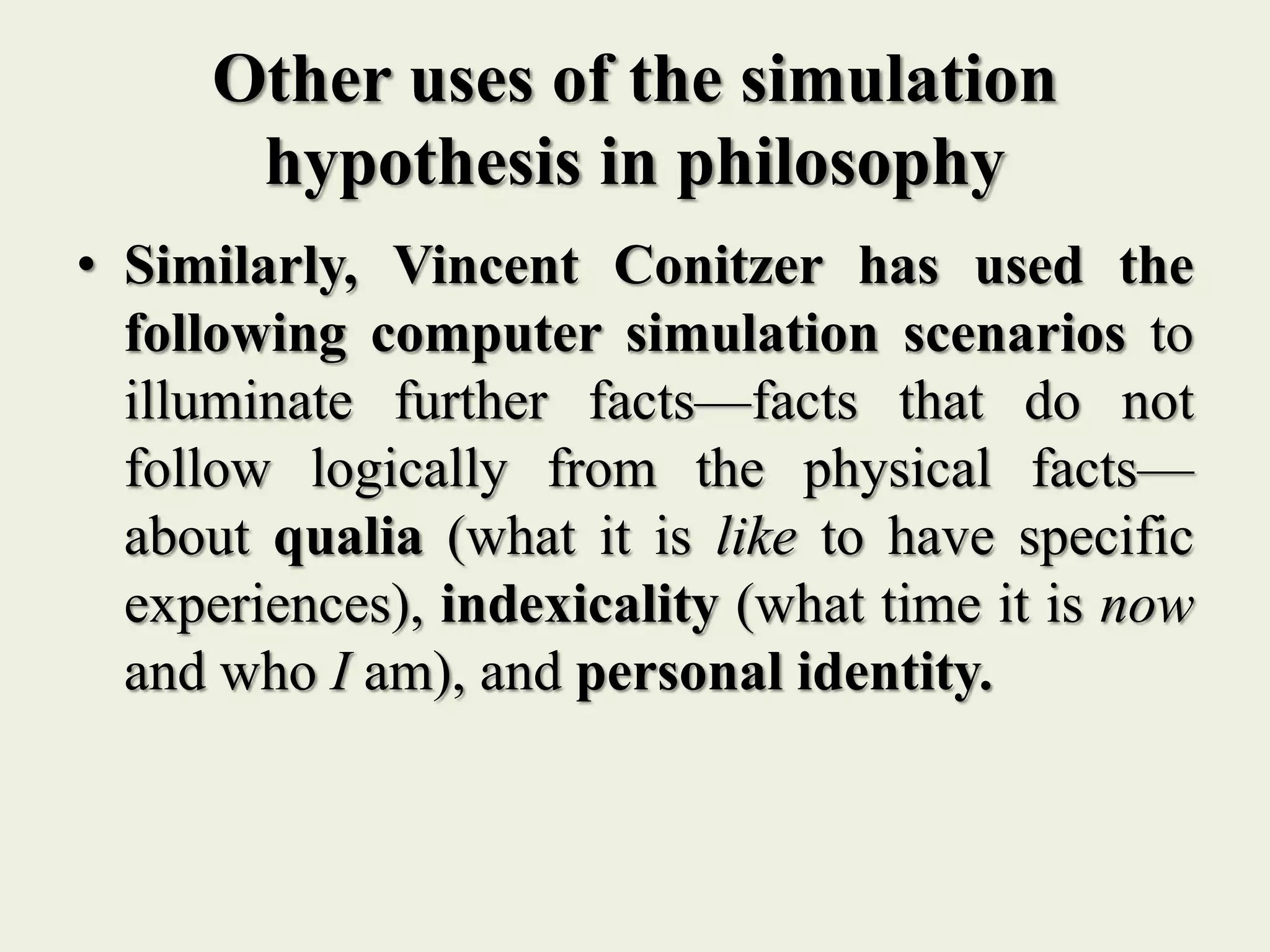 Simulation Hypothesis and Matrix Defense | PPT