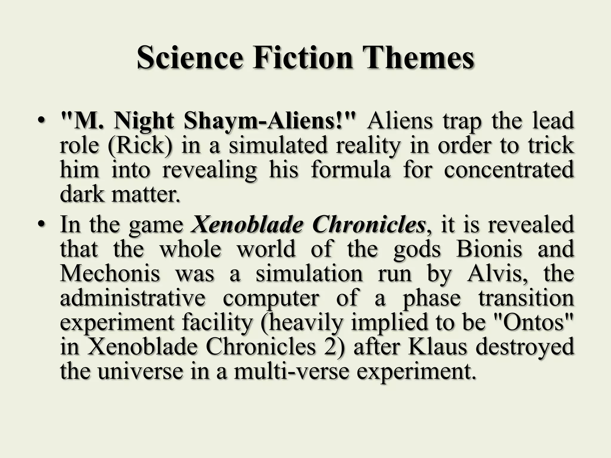 Simulation Hypothesis and Matrix Defense | PPT
