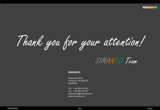 Simulation in logistics - SIMANDO | PPT