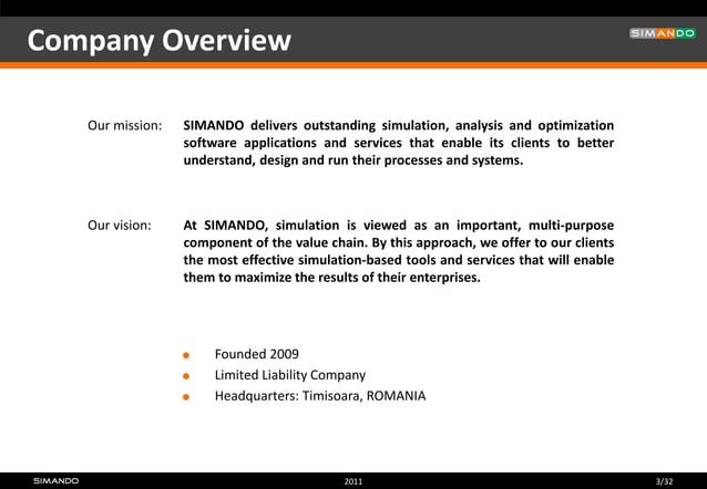 Simulation in manufacturing - SIMANDO | PPT