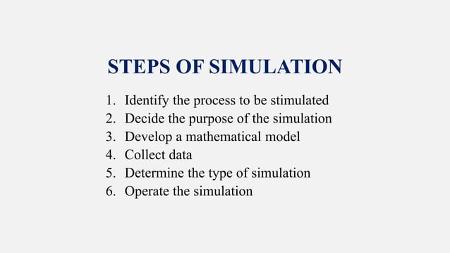 Developing project model thorough simulation | PPTX | Simulation Video Games | Video Game Genres