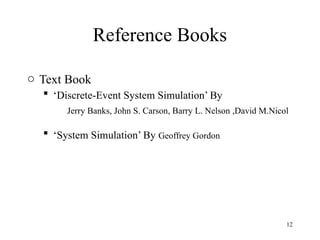 simulation introduction and all basics included | PPTX