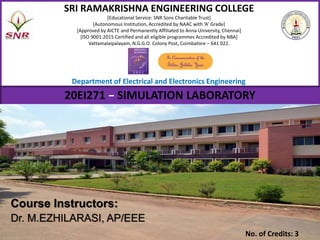 Simulation lab | PPT