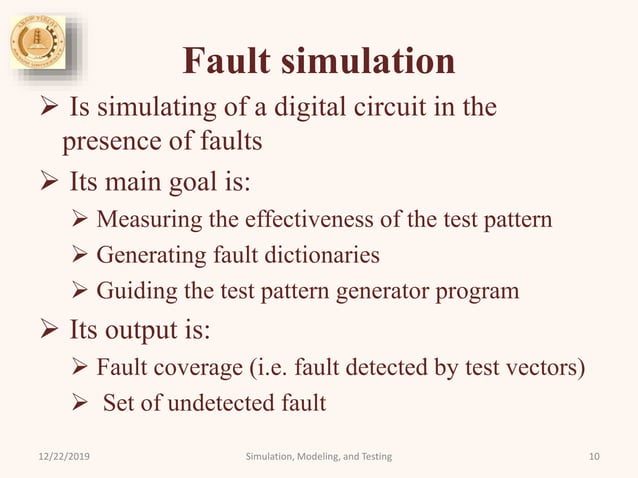 Logic Simulation Modeling And Testing Pptx Simulation Video Games Video Game Genres