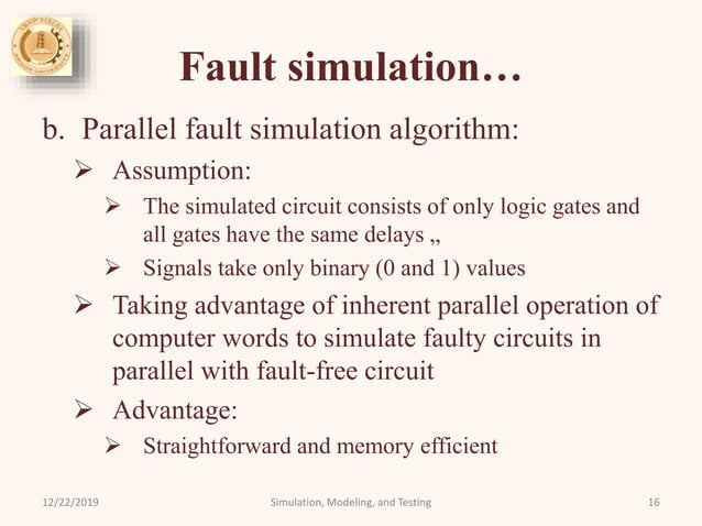 Logic Simulation Modeling And Testing Pptx Simulation Video Games Video Game Genres