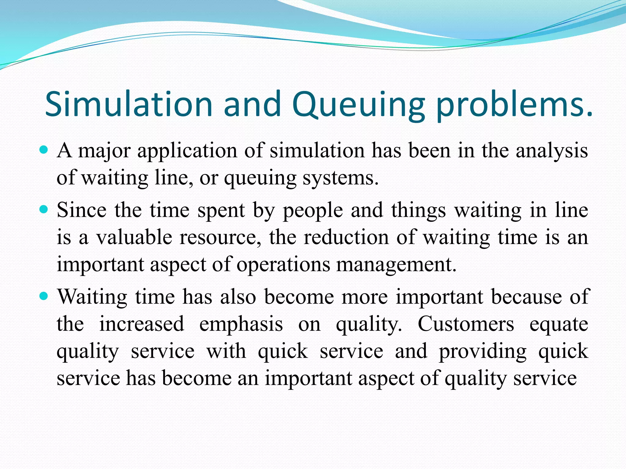 Simulation & Modelling | PPTX